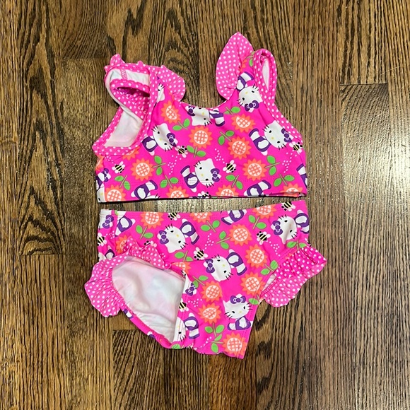 Sanrio | Swim | Hello Kitty Little Girls Two Piece Swimsuit | Poshmark
